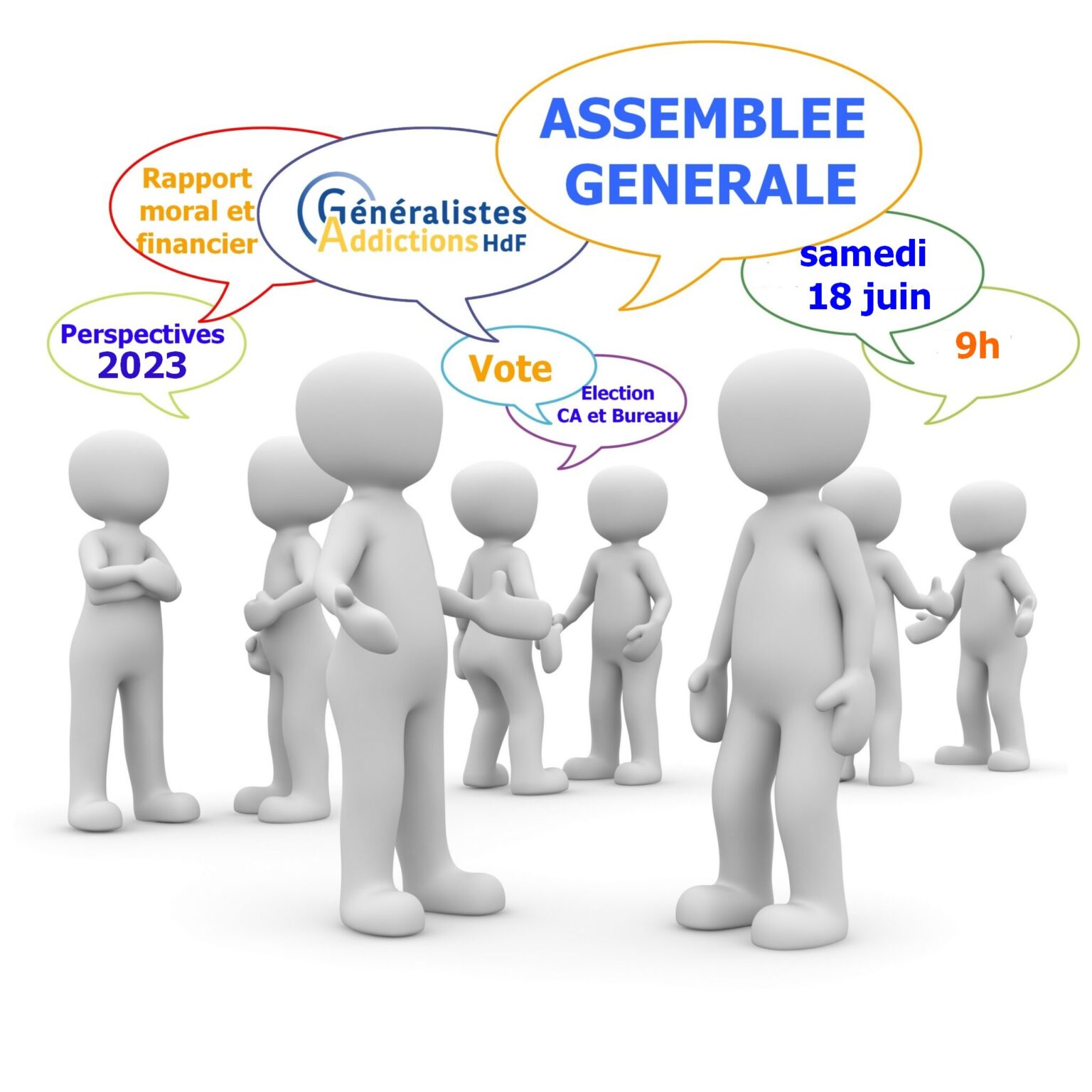Assemblée Générale de l'Association - Généralistes et Addictions HdF